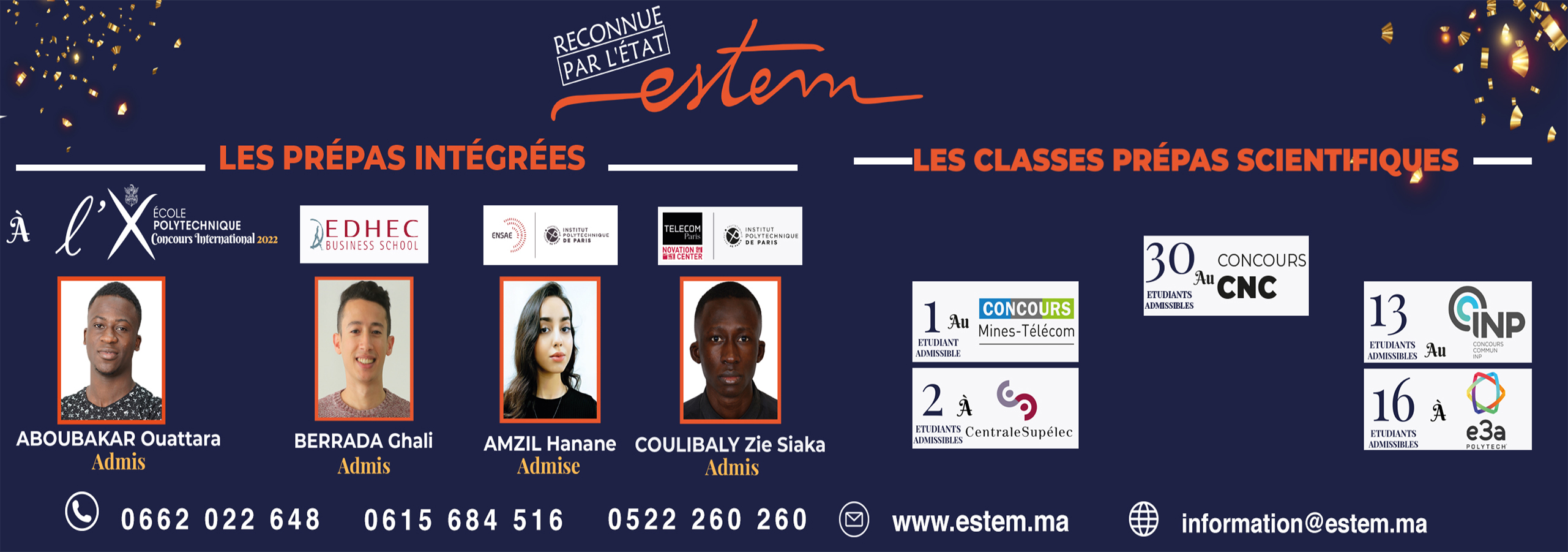 ESTEM :École d’Ingénieurs, Commerce, Classes Préparatoires